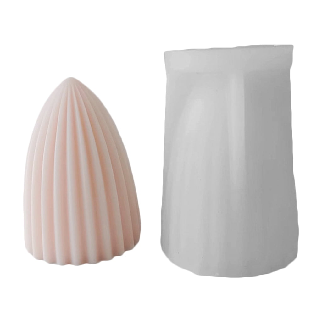 Hukai Line Steeple Silicone Mold Candle Resin Making Tool DIY Candle ...