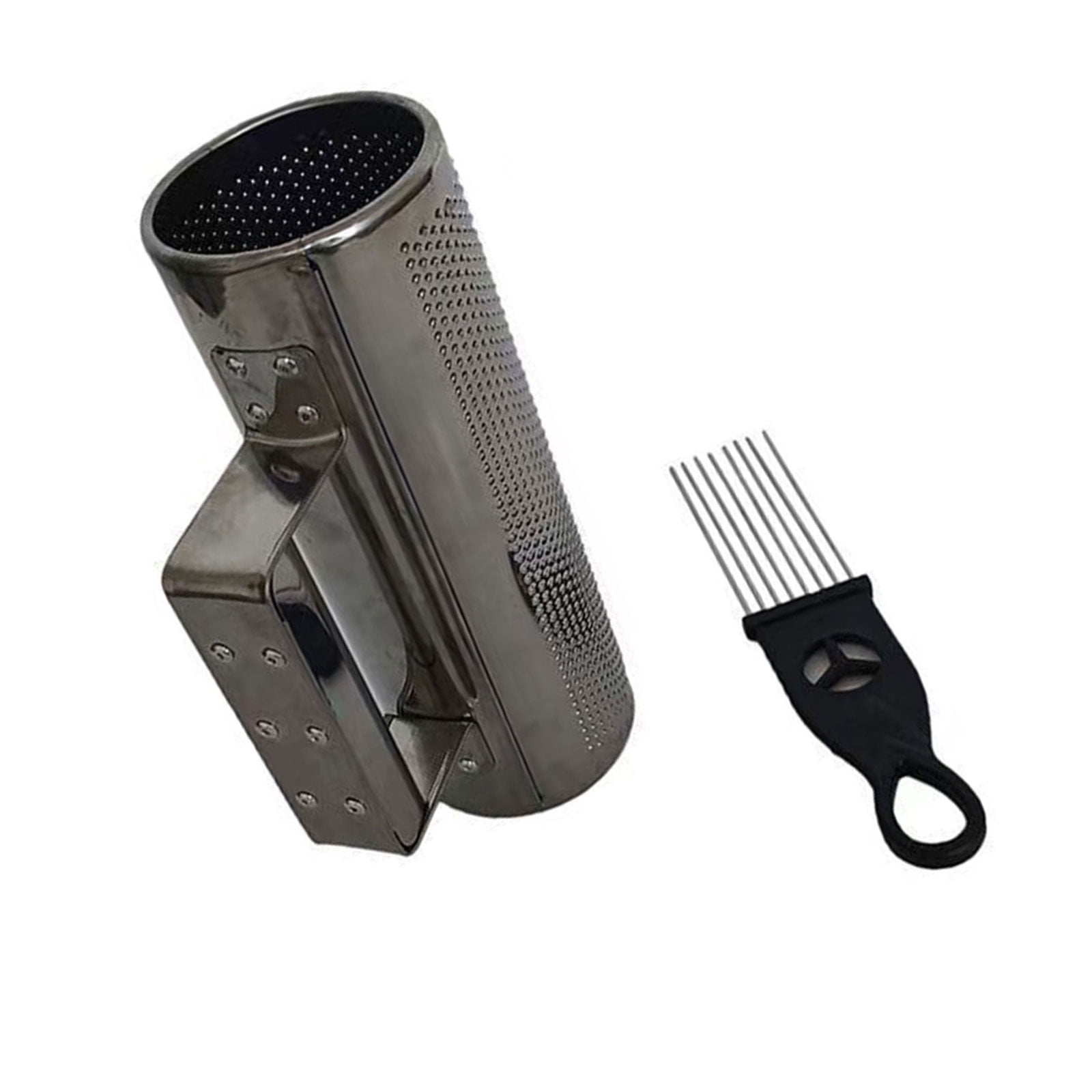 Hukai Metal Guiro Instrument Shaker Guiro Shaker with Scraper Musical ...
