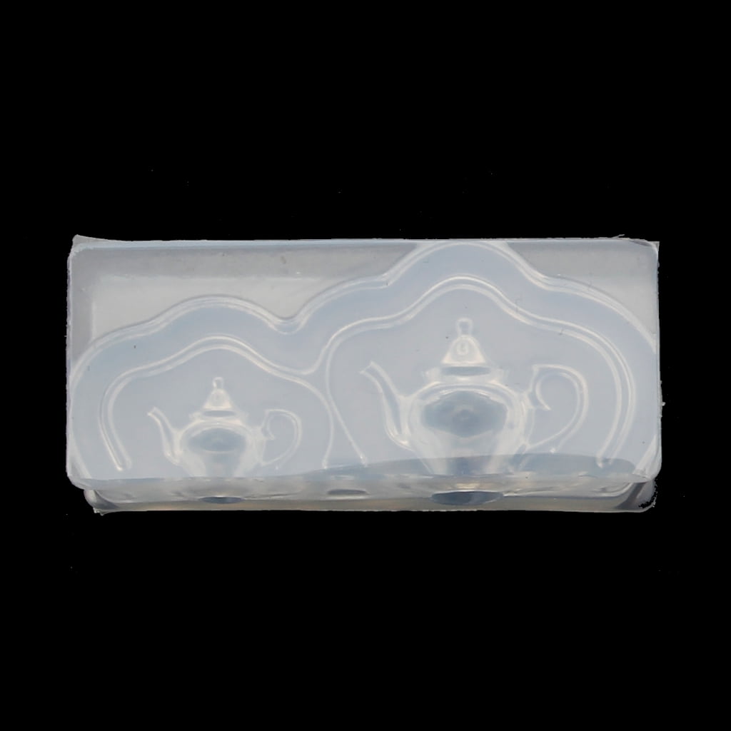 Hukai Mini Teapot Shape Silicone Mold Mini Teapot Shaped Molds Casting ...