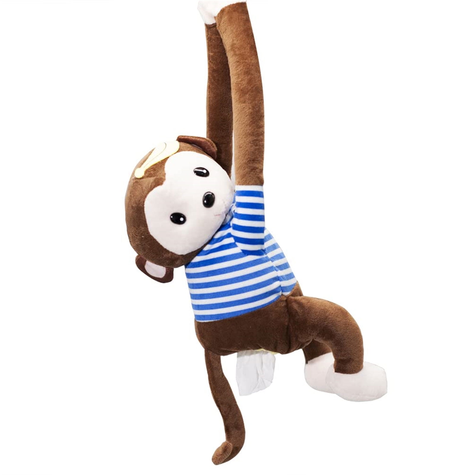 Hukai Monkey Tissue Holder for Car Cartoon Animal Hanging-Paper Monkey ...