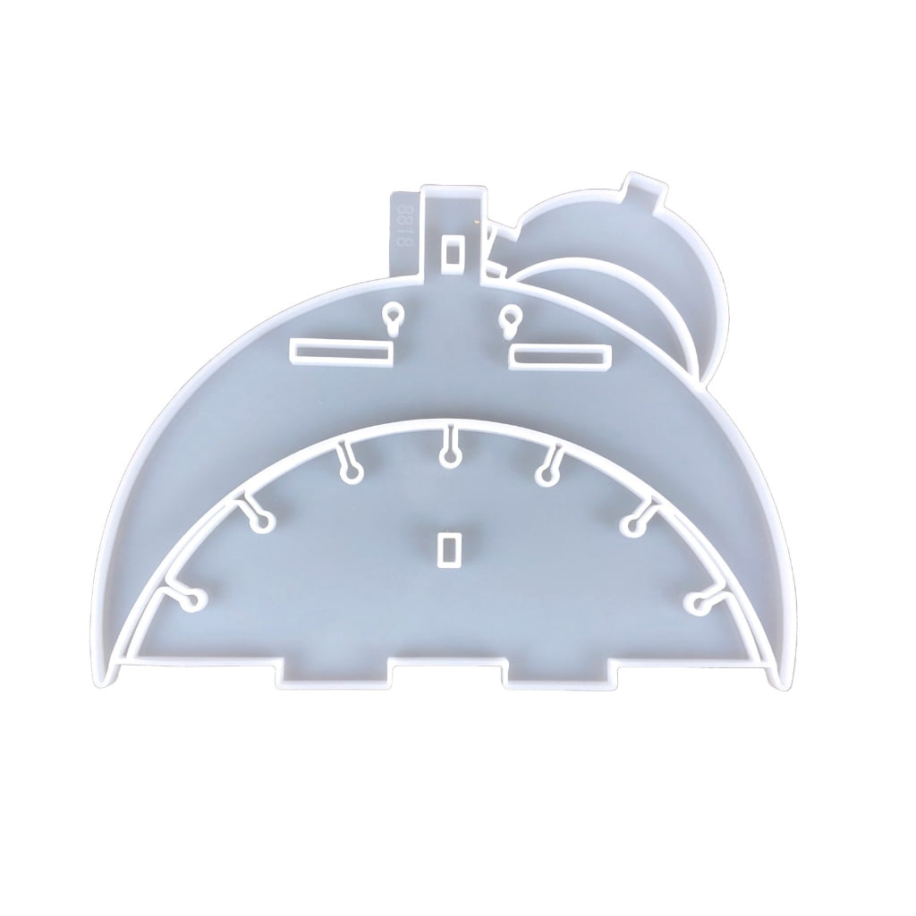 Hukai Moon Shelf Silicone Molds Home Epoxy Resin Molds Display Stand ...