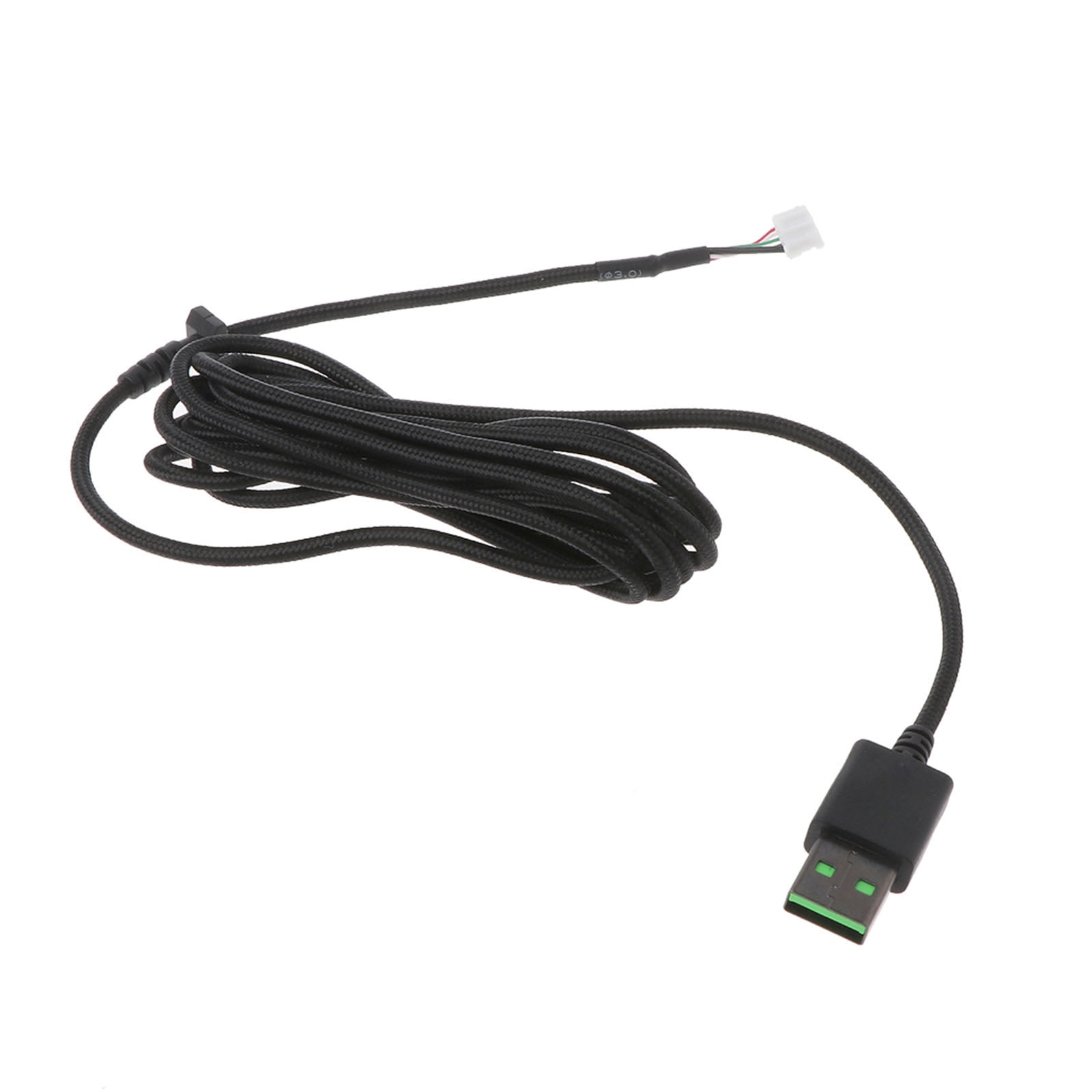 Hukai Nylon Braided Line USB Mouse Cable Replacement Wire DeathAdder ...