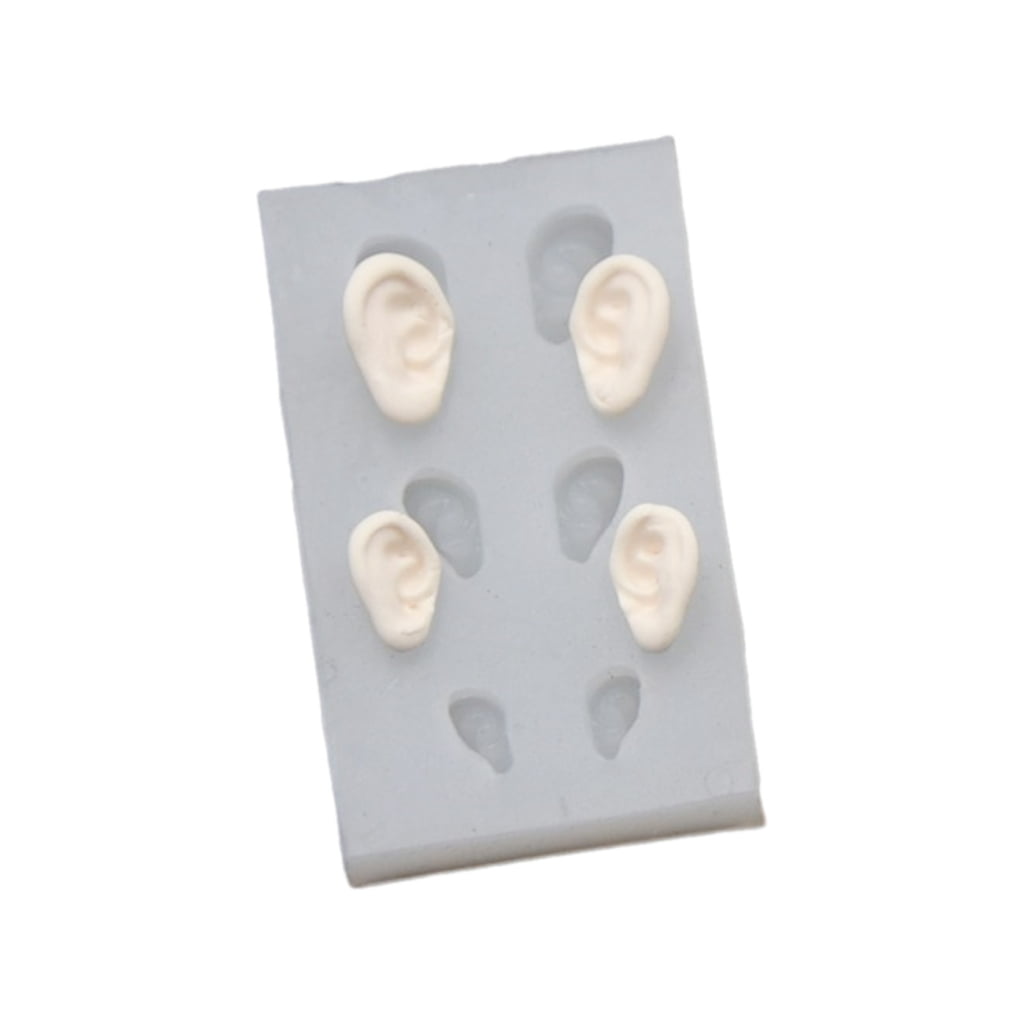 Hukai Pottery Clay Ear Mold Universal Use Silicone Mould for DIY ...