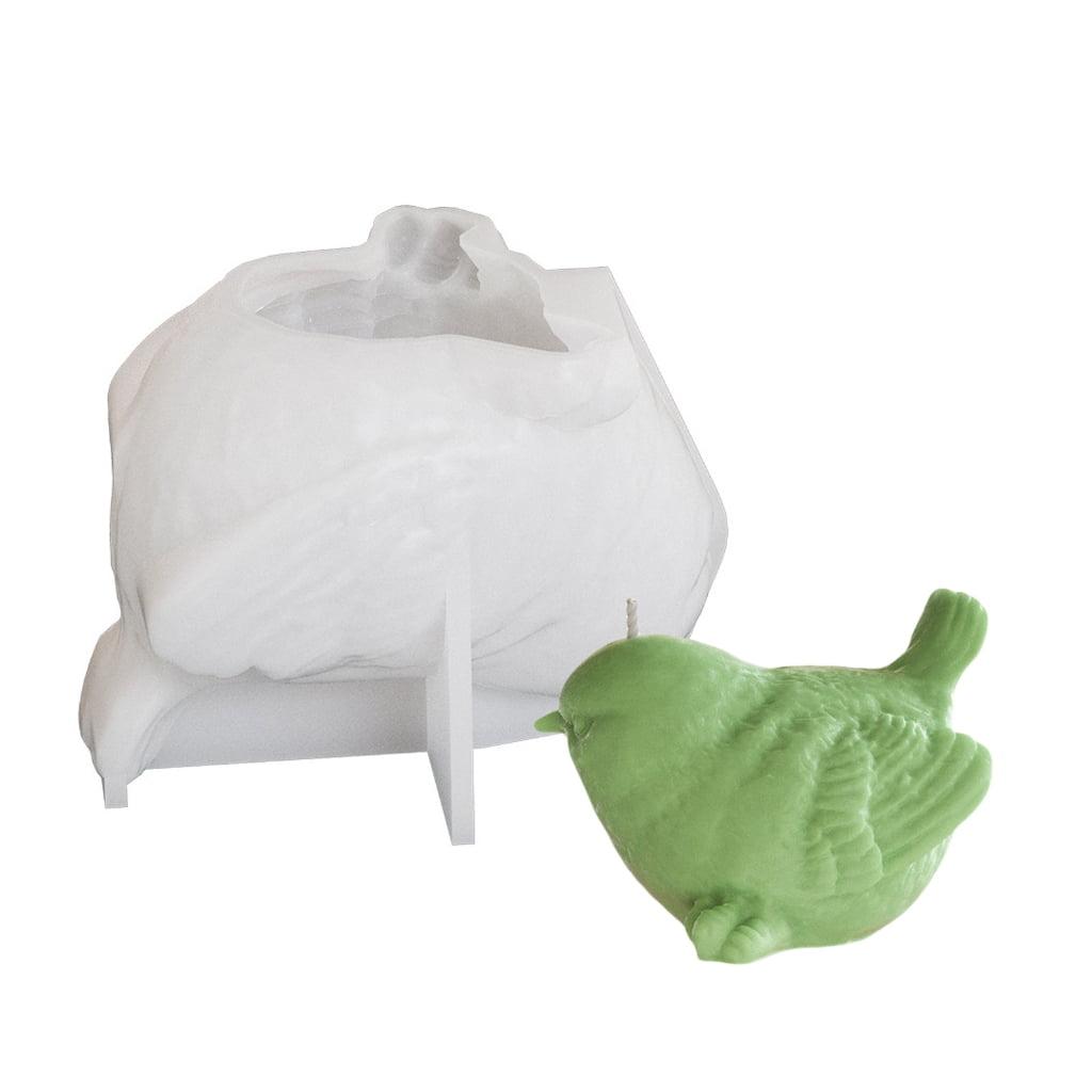 Hukai Practical Sturdy Silicone Mold for 3D Bird Sculptures With ...