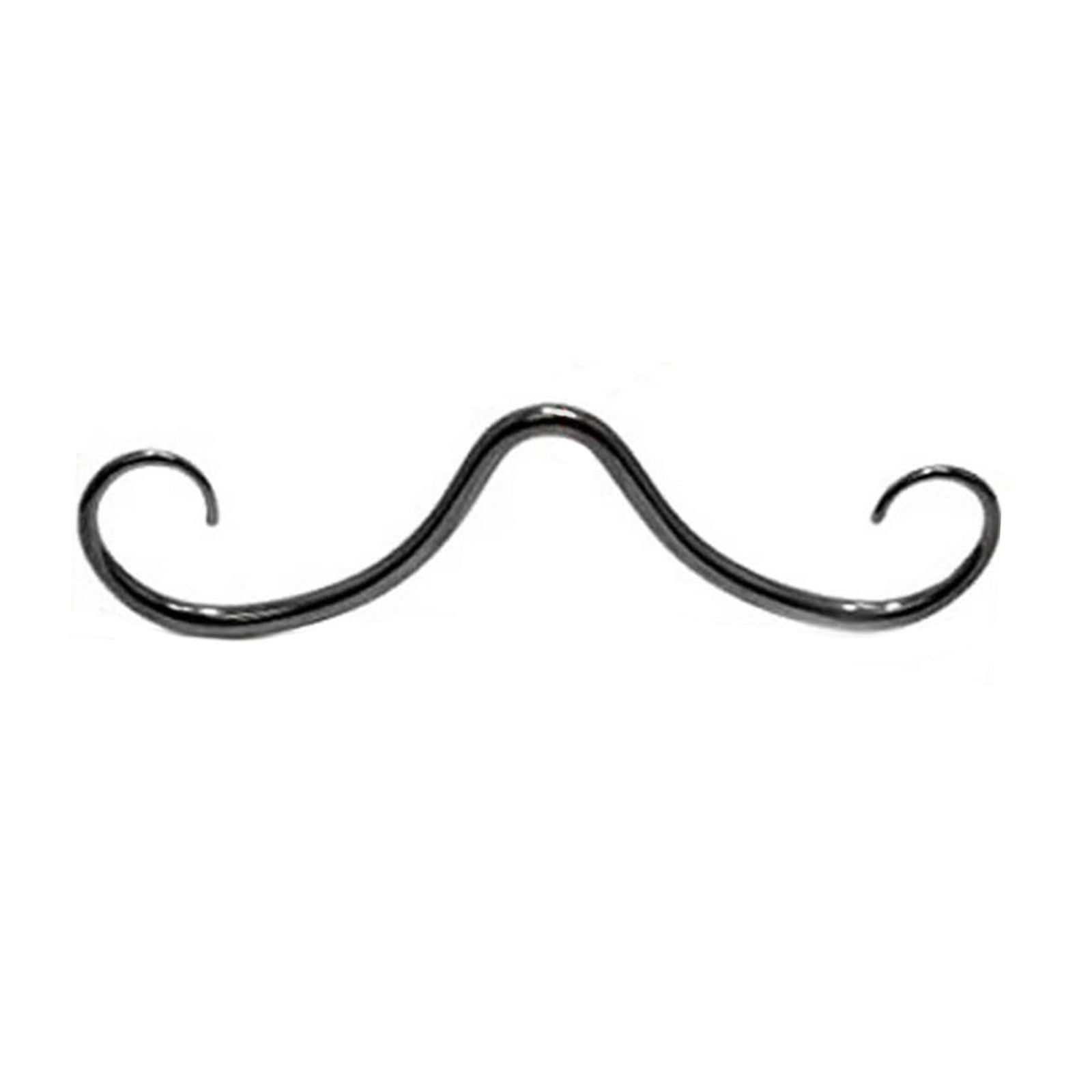Hukai Septum Mustache Nose Rings Stainless Steel Nose Fashion Nose ...