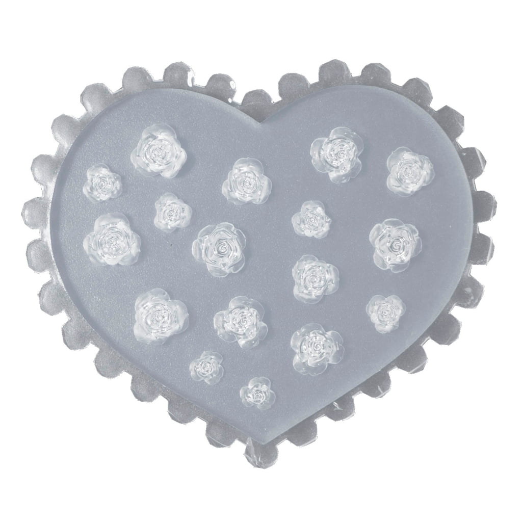 Hukai Silicone Epoxy Mold Embossed Pattern Molds Flowers Nail Carving ...