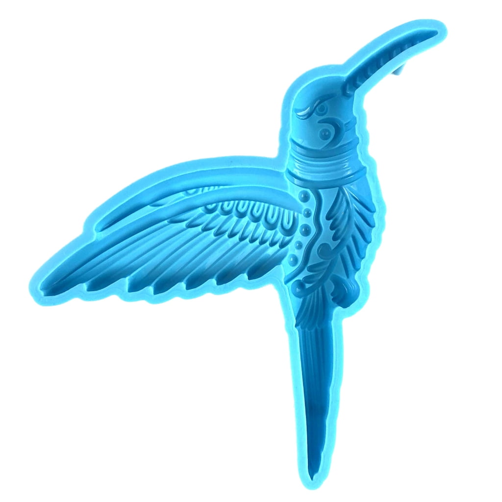 Hukai Silicone Mold Hummingbird Shape Pendants Epoxy Resin Molds for ...