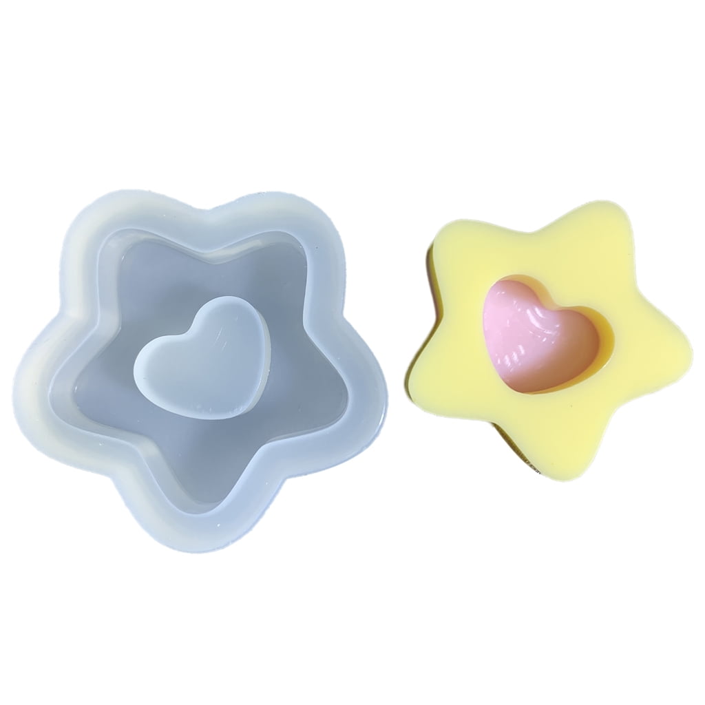 Hukai Silicone Mold Summer Themed Quicksand Resin Shaker Filler Mold ...