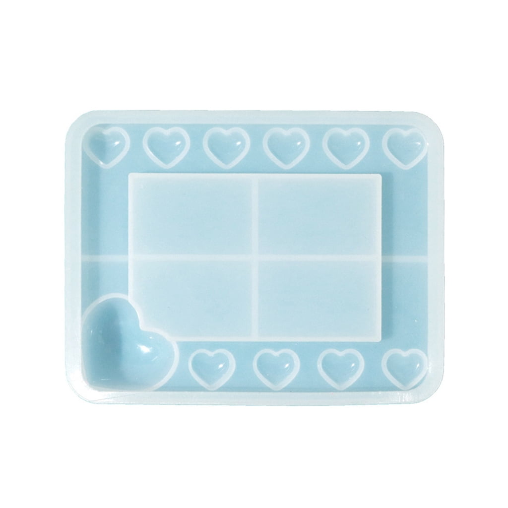 Hukai Silicone Picture Frame Moulds Clay Molds Epoxy Resin Mold Heart ...
