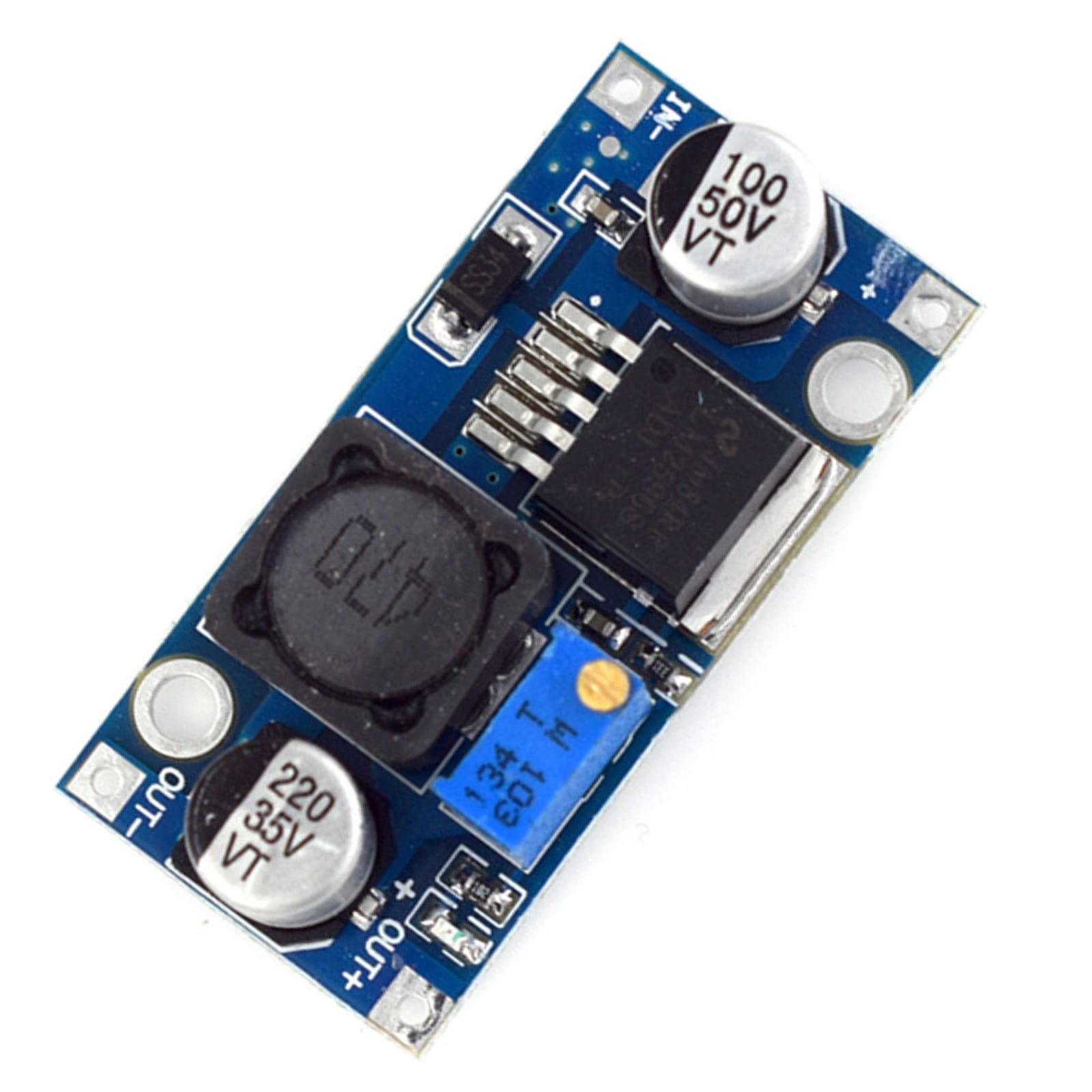 Hukai Step Down Power Supply Module 3A Adjustable Step Down Module ...