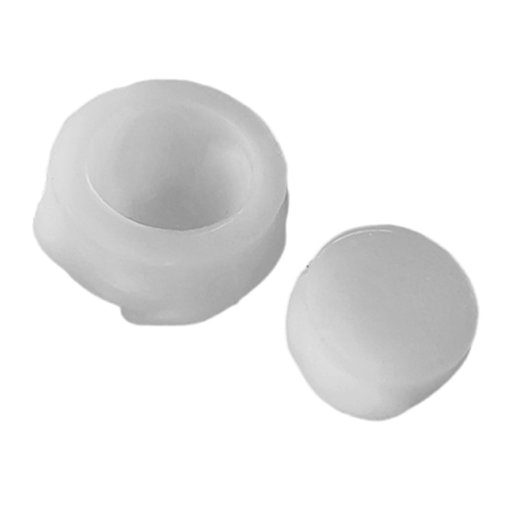 Hukai Sturdy Silicone Candle Making Mold with Elegant Peony Designs ...