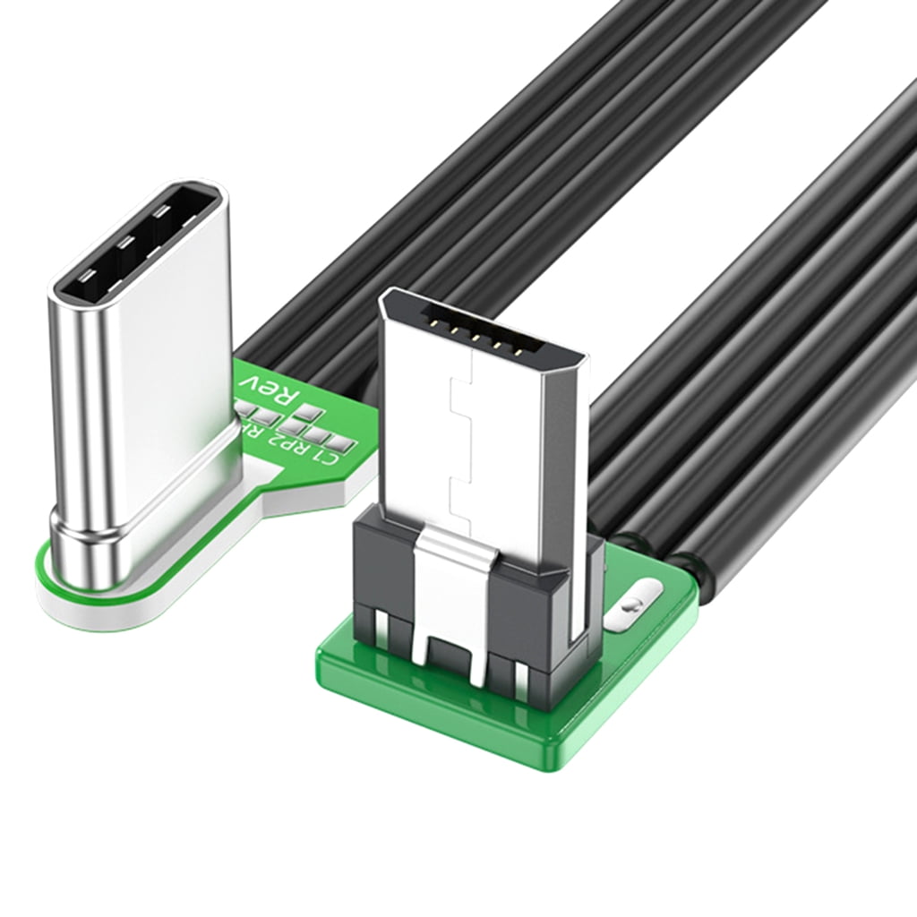 Hukai USB C to USB 5Pin Cable Angled Adapter for Charging and Data Cord ...
