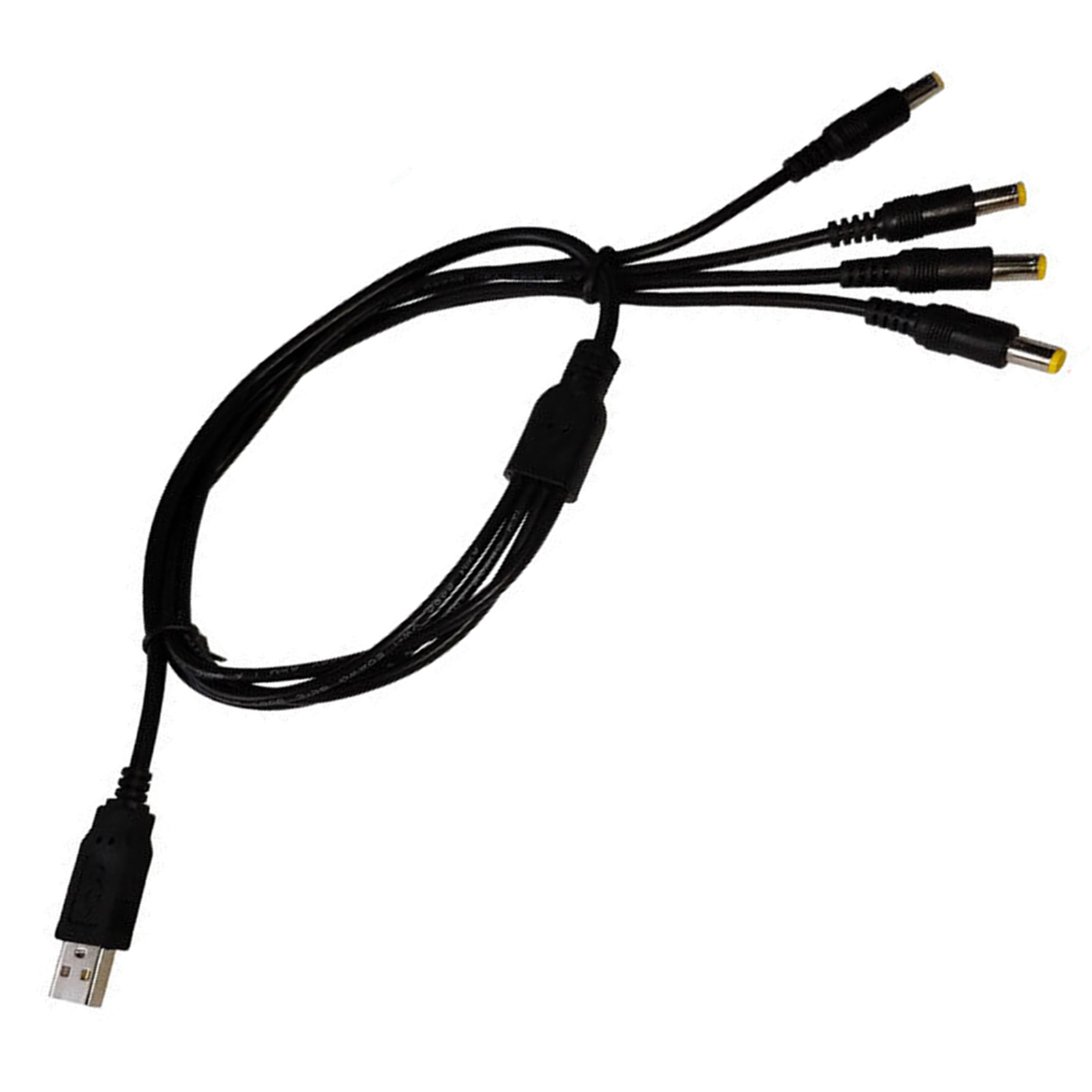 Extension Cable USB to 5.5x2.5mm Cable 5V USB Port Male to 5.5x2.5mm ...