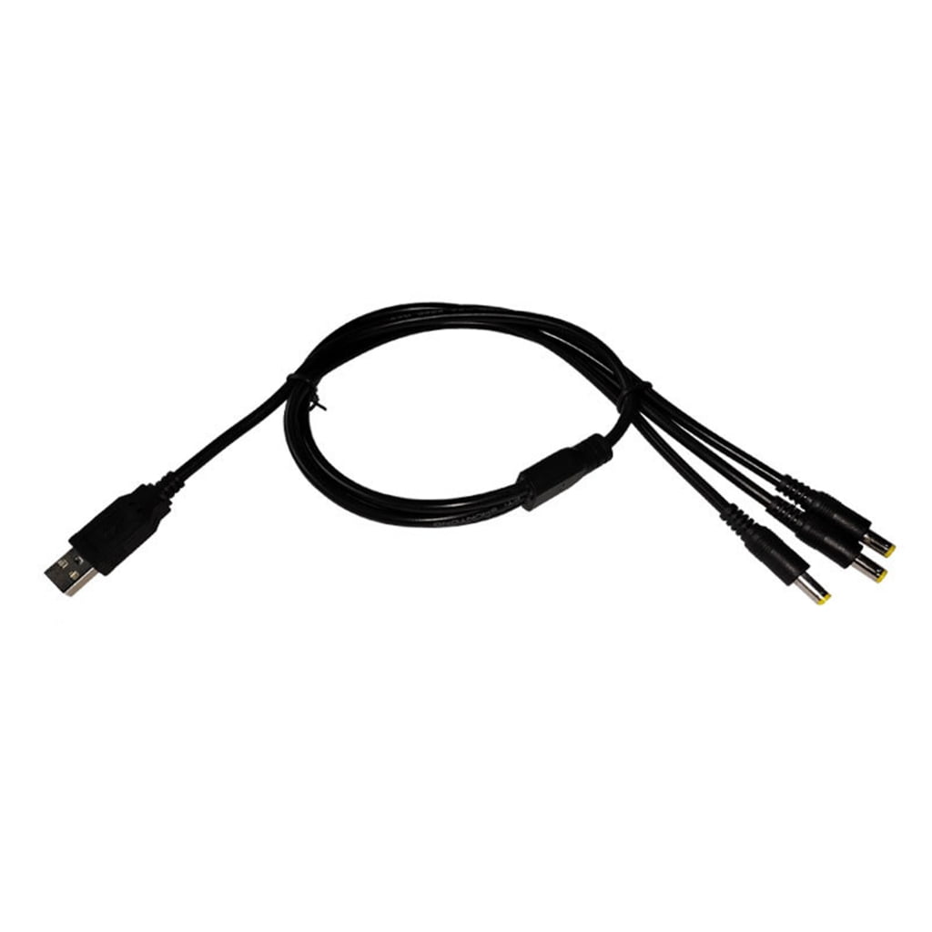 Hukai USB Male to 5.5x2.5mm 5V Power Plug Connector Charging Cable for ...