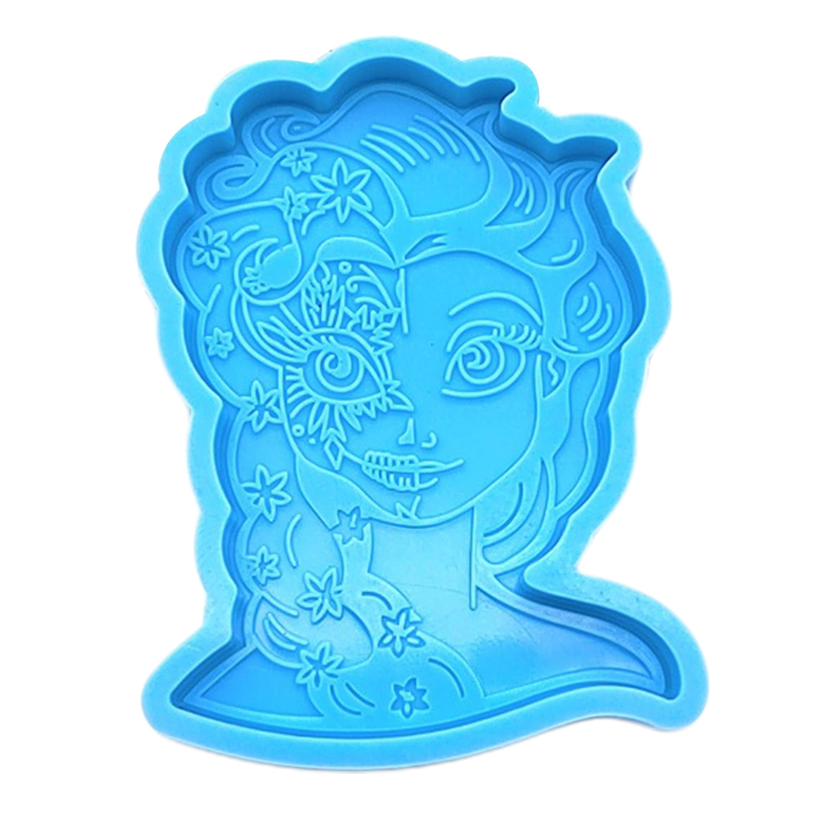 Hukai for Creative Bracket Stickers Silicone Mold Girl Mobiles Phone ...