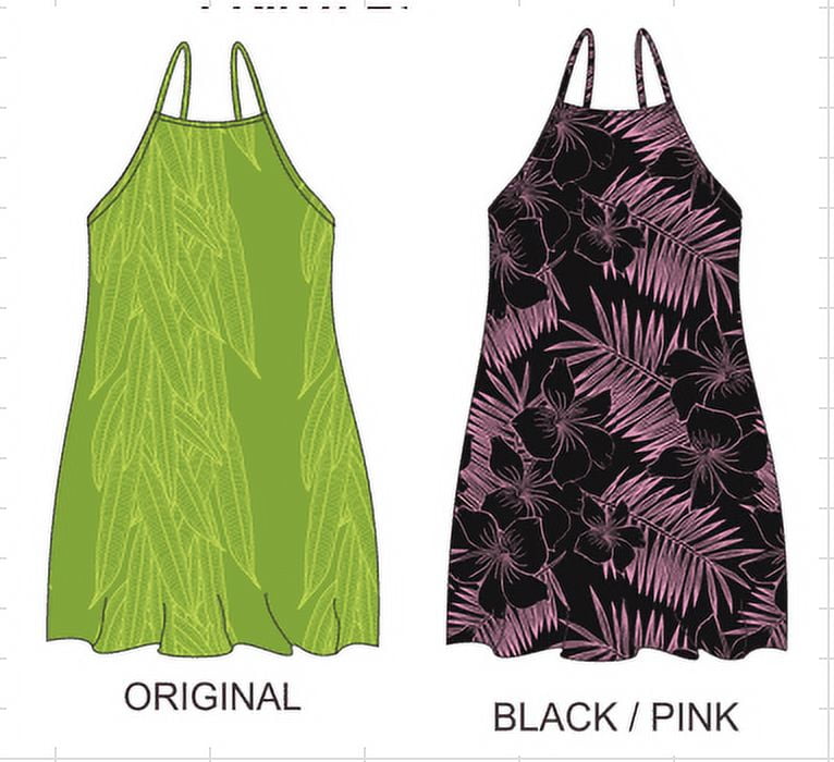 Hula Bay Hi Vibe Girls Dress Set1 Hawaiian Clothing - Walmart.com