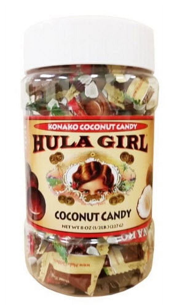 Hula Girl Konako Candy, Coconut - Walmart.com