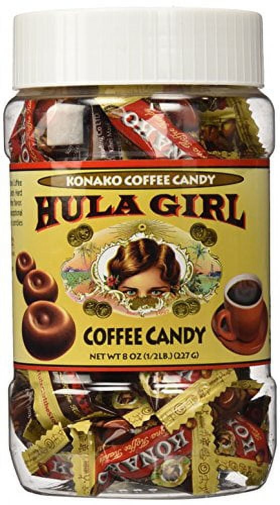 Hula Girl Konako Coffee Candy 8oz (1/2 lbs) (227 gram) - Walmart.com