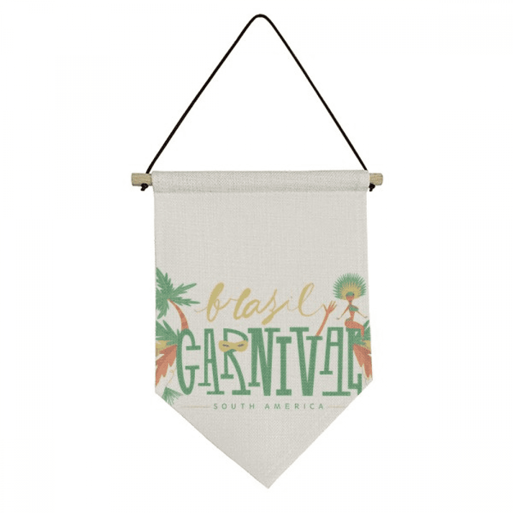 Hula Head South Element Art Deco Fashion Canvas Flag Hanging Wall Art ...