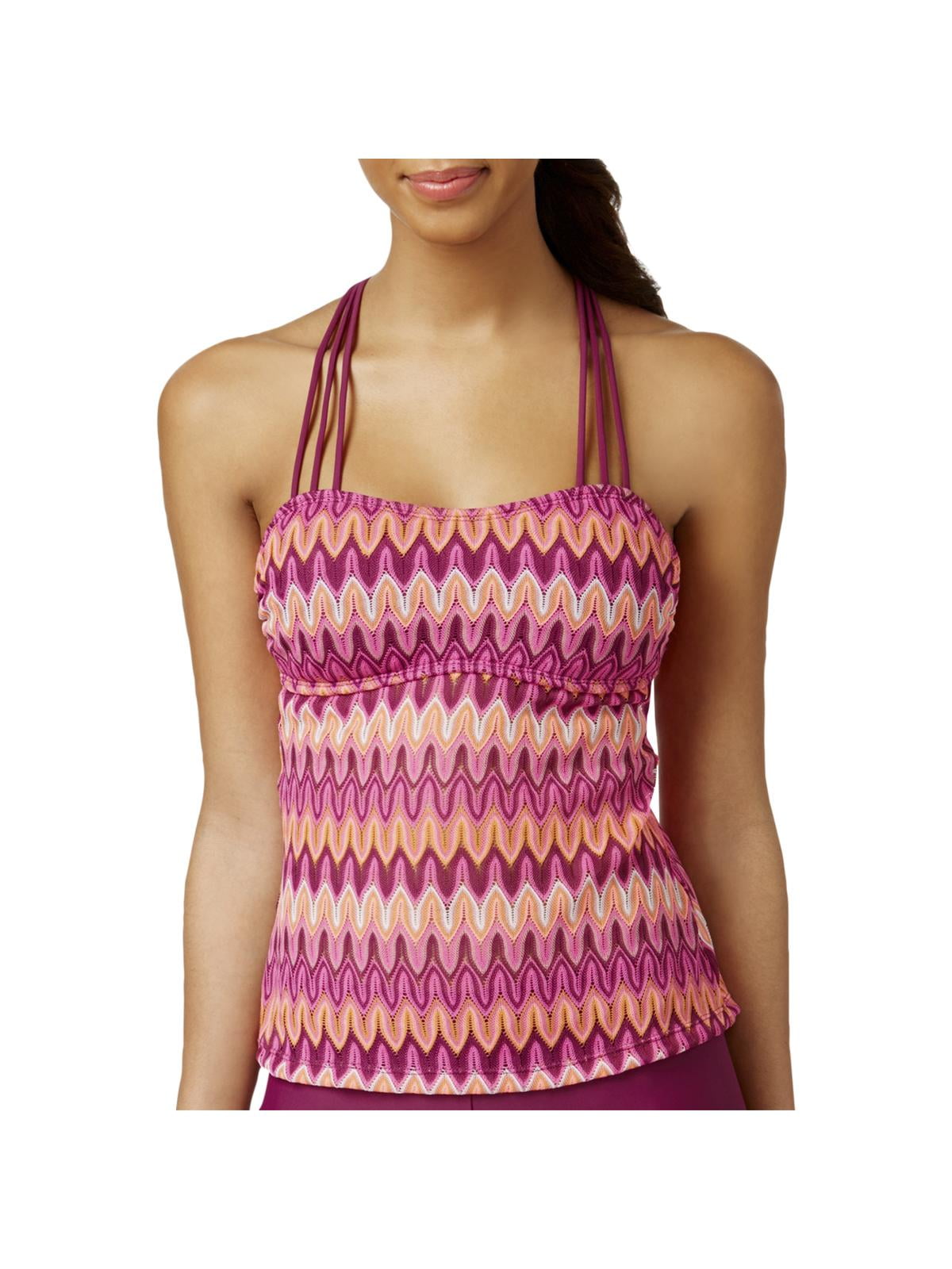 Hula Honey Womens Festival Dream Racerback Tankini Swim Top Separates ...
