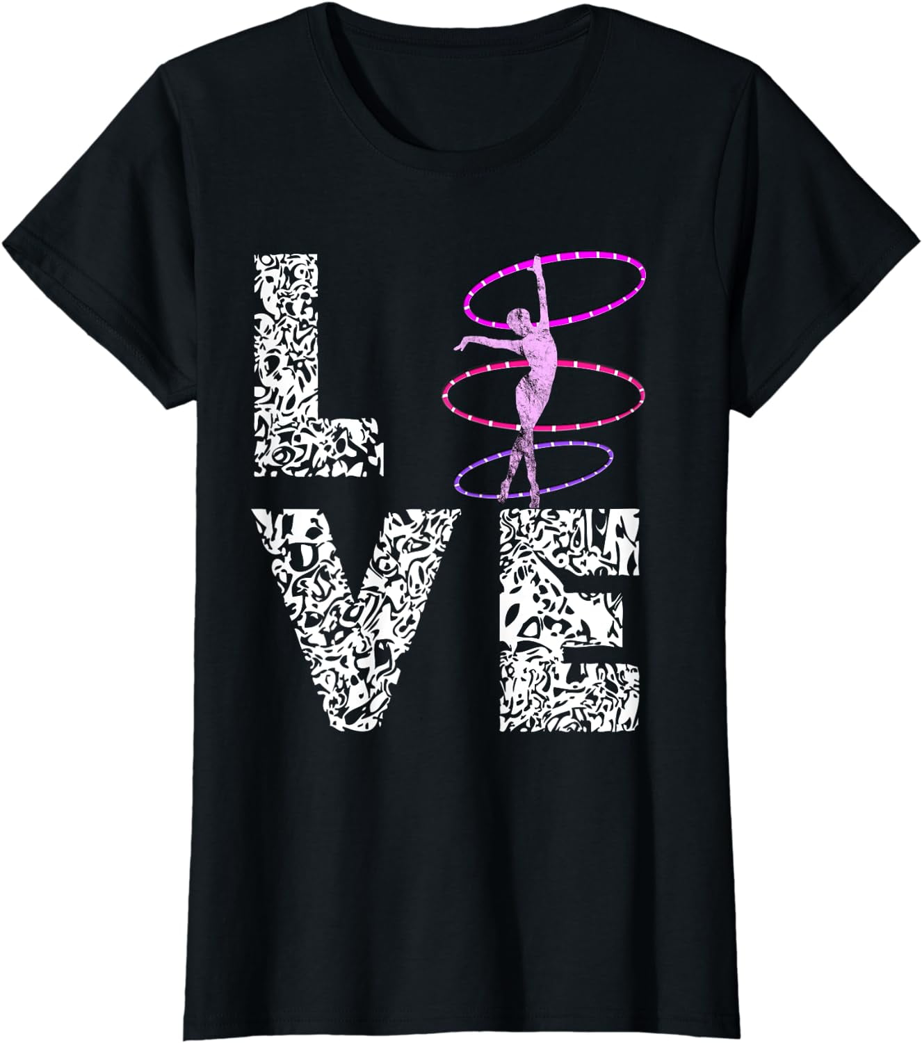 Hula Hoop Dancing Love Hooper Dance Hooping Dancer T-Shirt - Walmart.com