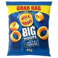 Hula Hoops Big Hopps Salt & Vinegar Grab Bag 45G, Imported from Britain ...