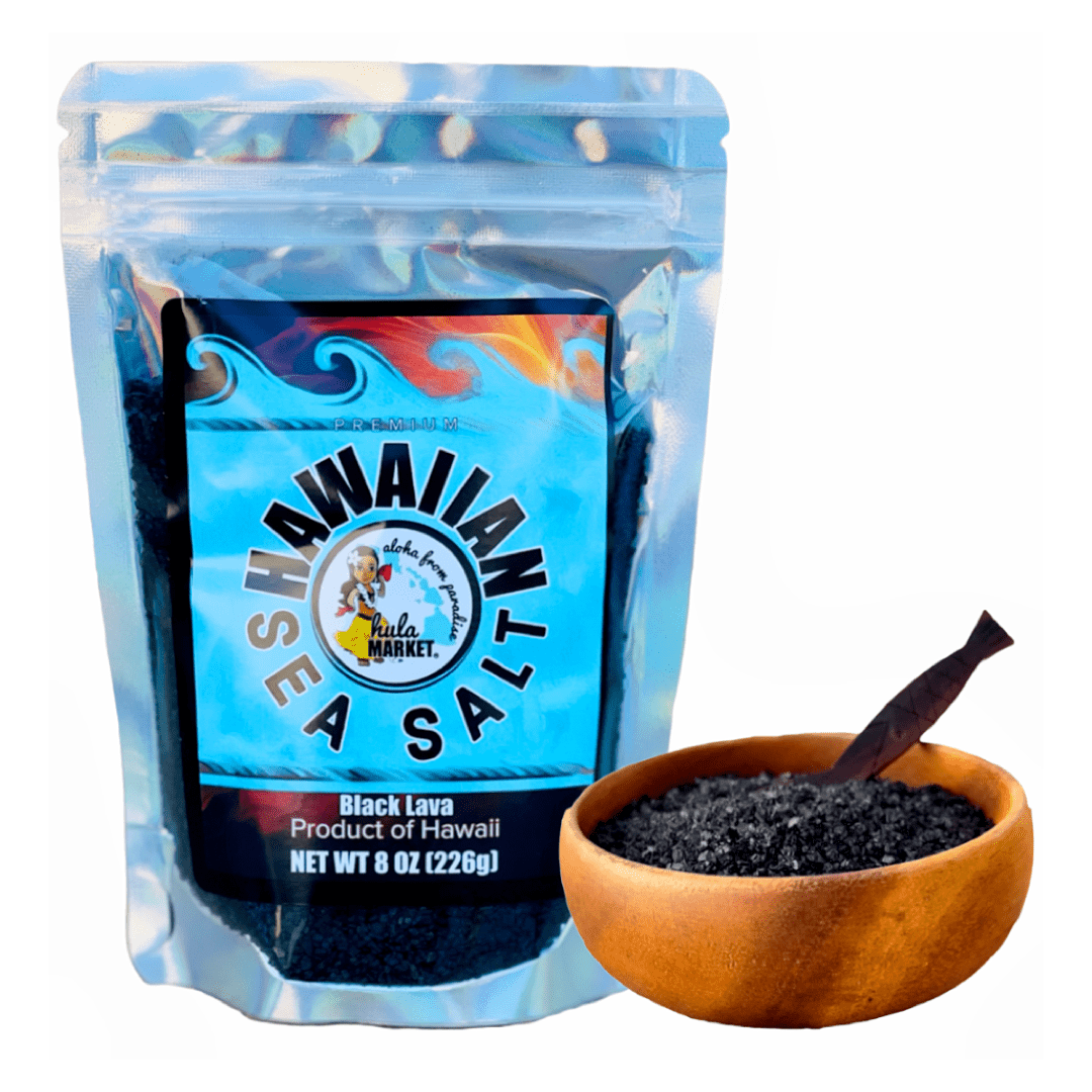 Hula Market 100% Pure Molokai Hawaiian Sea Salt - 8 Oz. | Alaea, Lava ...