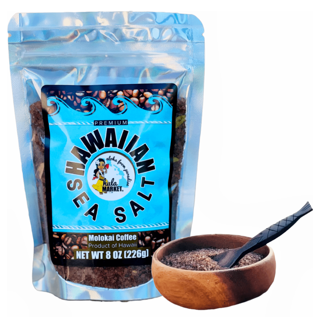 Hula Market 100% Pure Molokai Hawaiian Sea Salt - 8 Oz. | Alaea, Lava ...