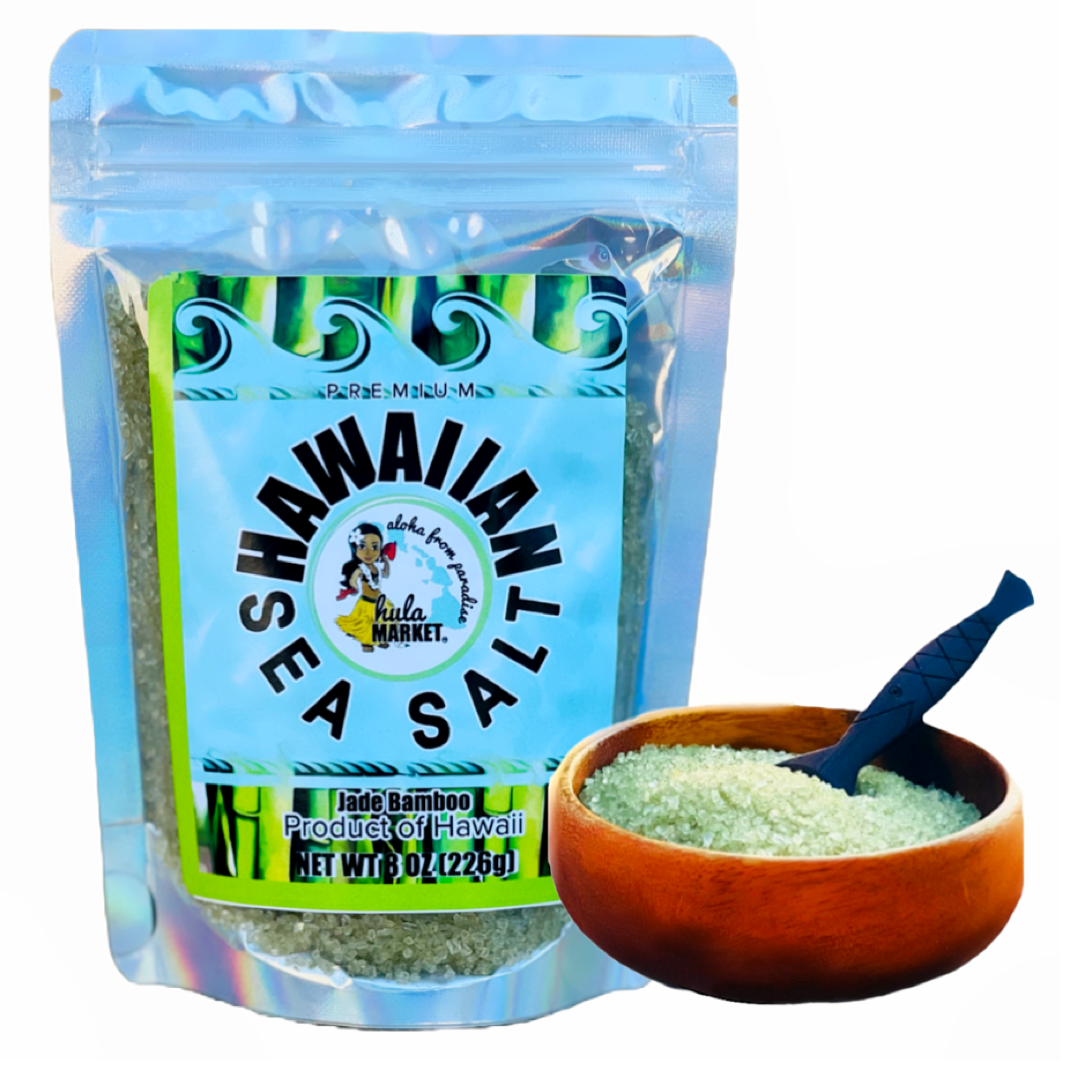Hula Market 100% Pure Molokai Hawaiian Sea Salt - 8 Oz. | Alaea, Lava ...