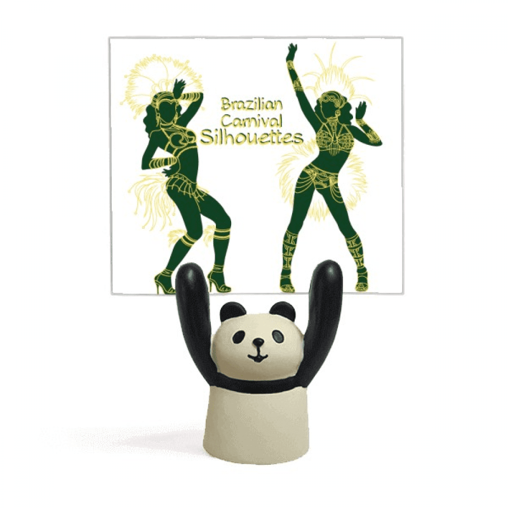 Hula Outline Brazilian Brazil Cultural Memo Holder Cartoon Animal Panda ...