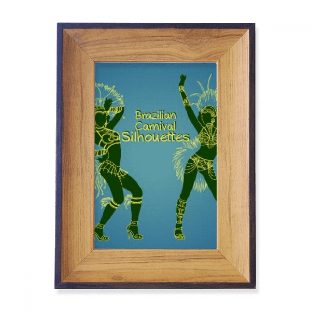 Hula Outline Brazilian Brazil Cultural Photo Frame Exhibition Display ...