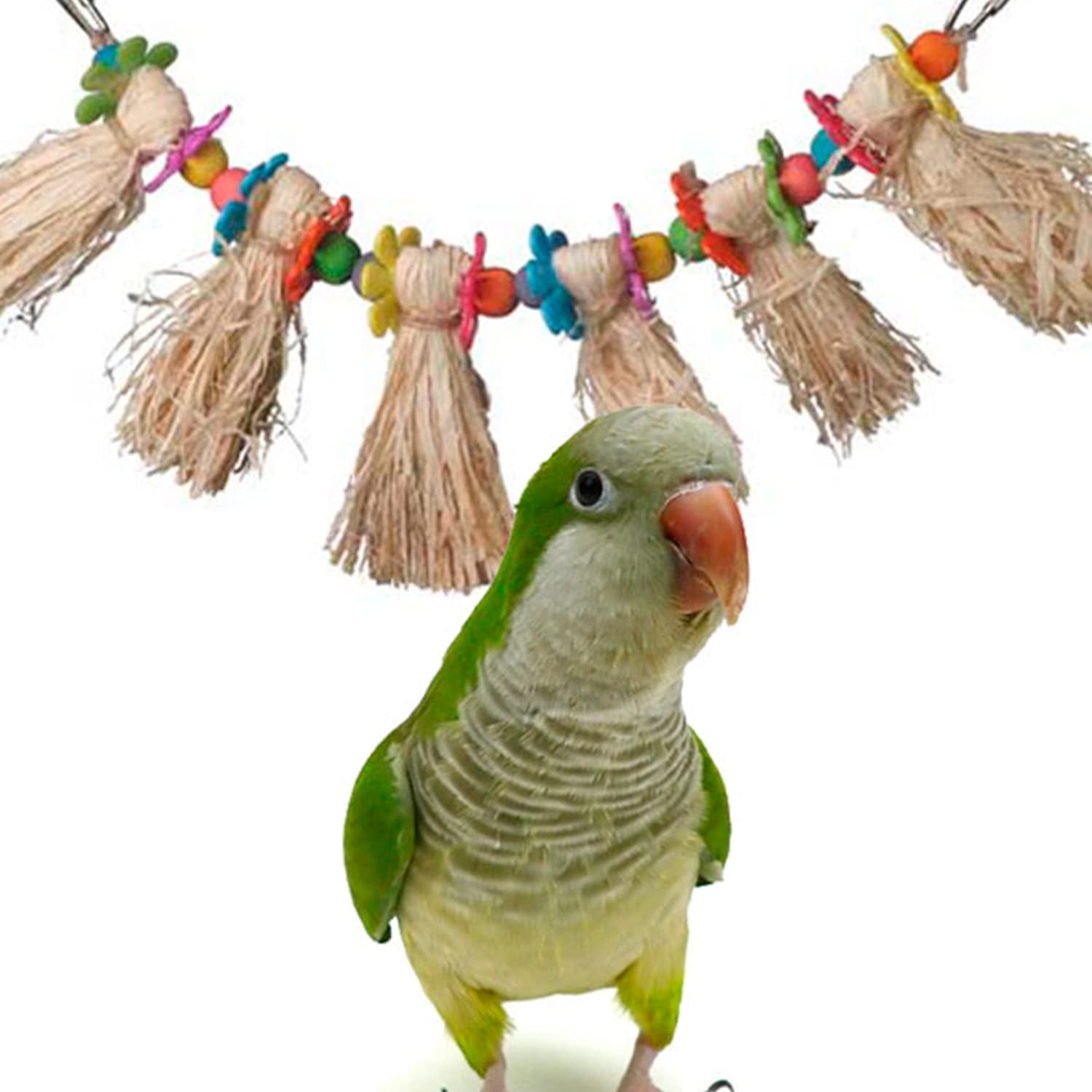 Super Bird Creations SB1094 Hula Skirt Bird Toy - Engaging Natural Bird ...