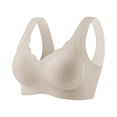 Hulanddfd Bras for Women No Underwire Full Coverage Pure Color Push Up ...