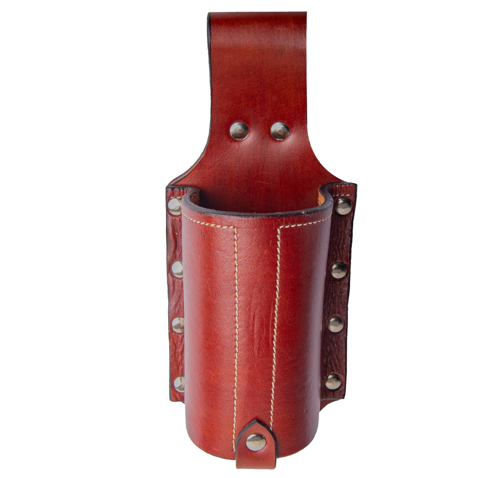 Hulara Full Grain Buff Leather Beer Holster Small Bottle Holster for ...