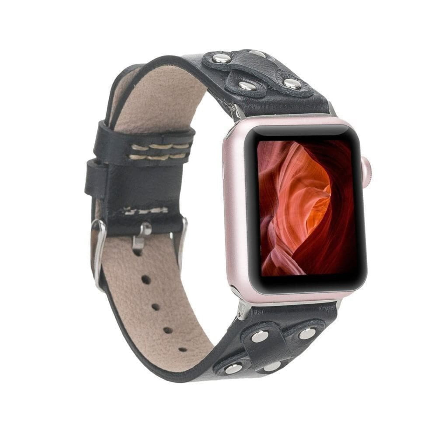 Hulett Leather Bands for Apple Watch 9, Ultra 2 & SE - Walmart.com