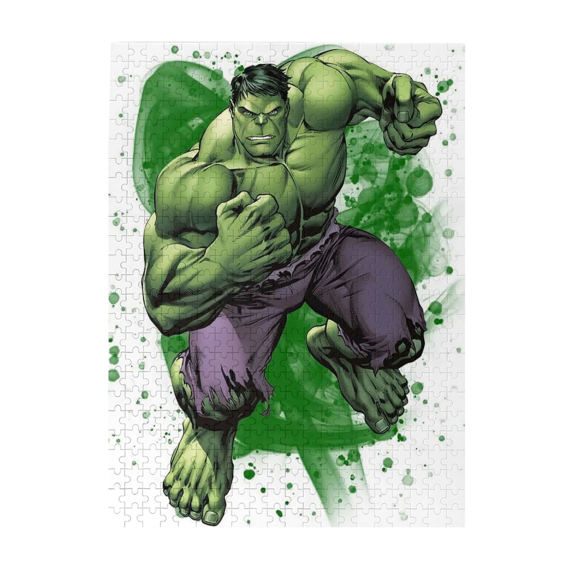 Hulk 1000 Piece Jigsaw Puzzle for Adults Kids, Challenging Puzzle ...