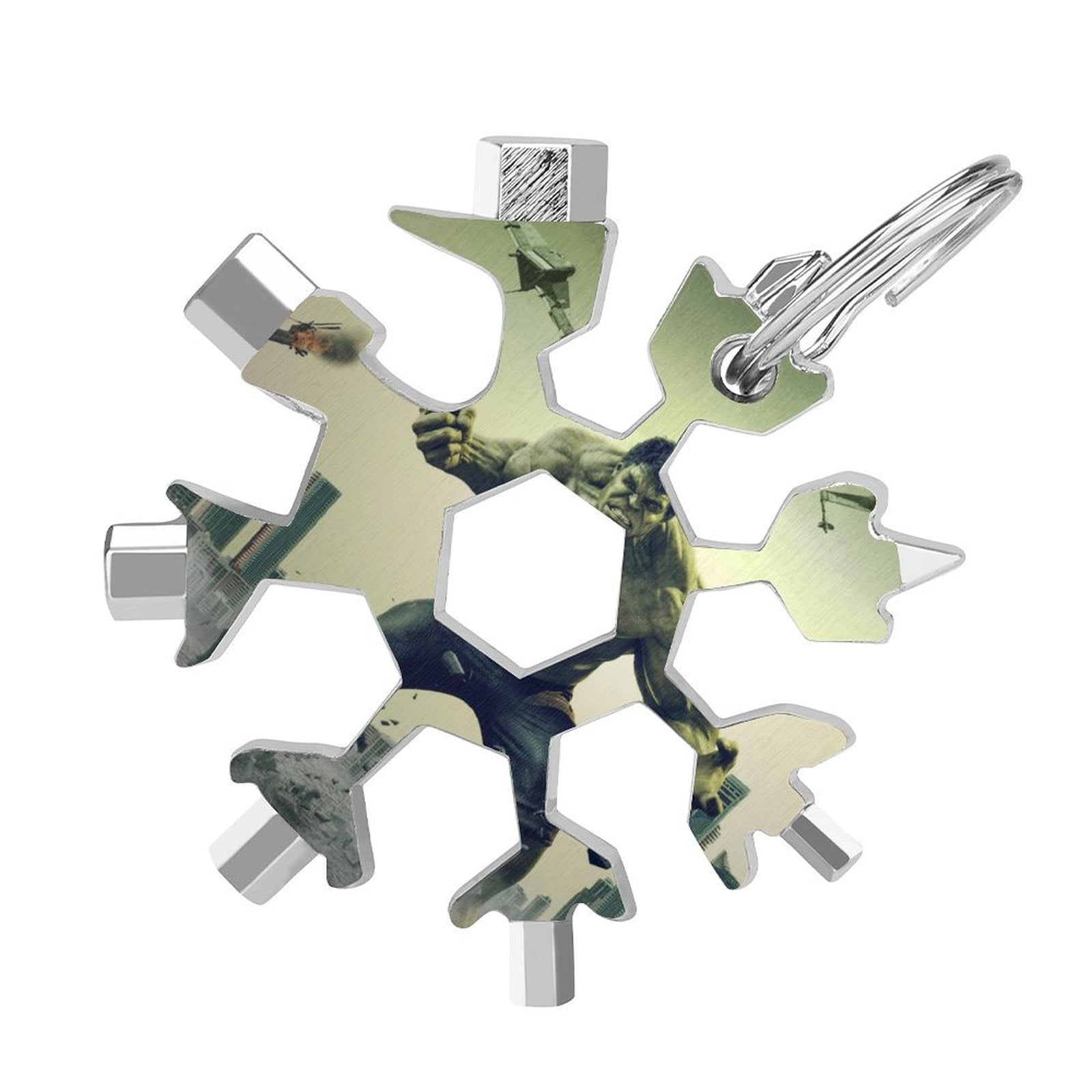Hulk 19-in-1 Snowflake Multi Tool, Bottle Opener/Flat Phillips ...