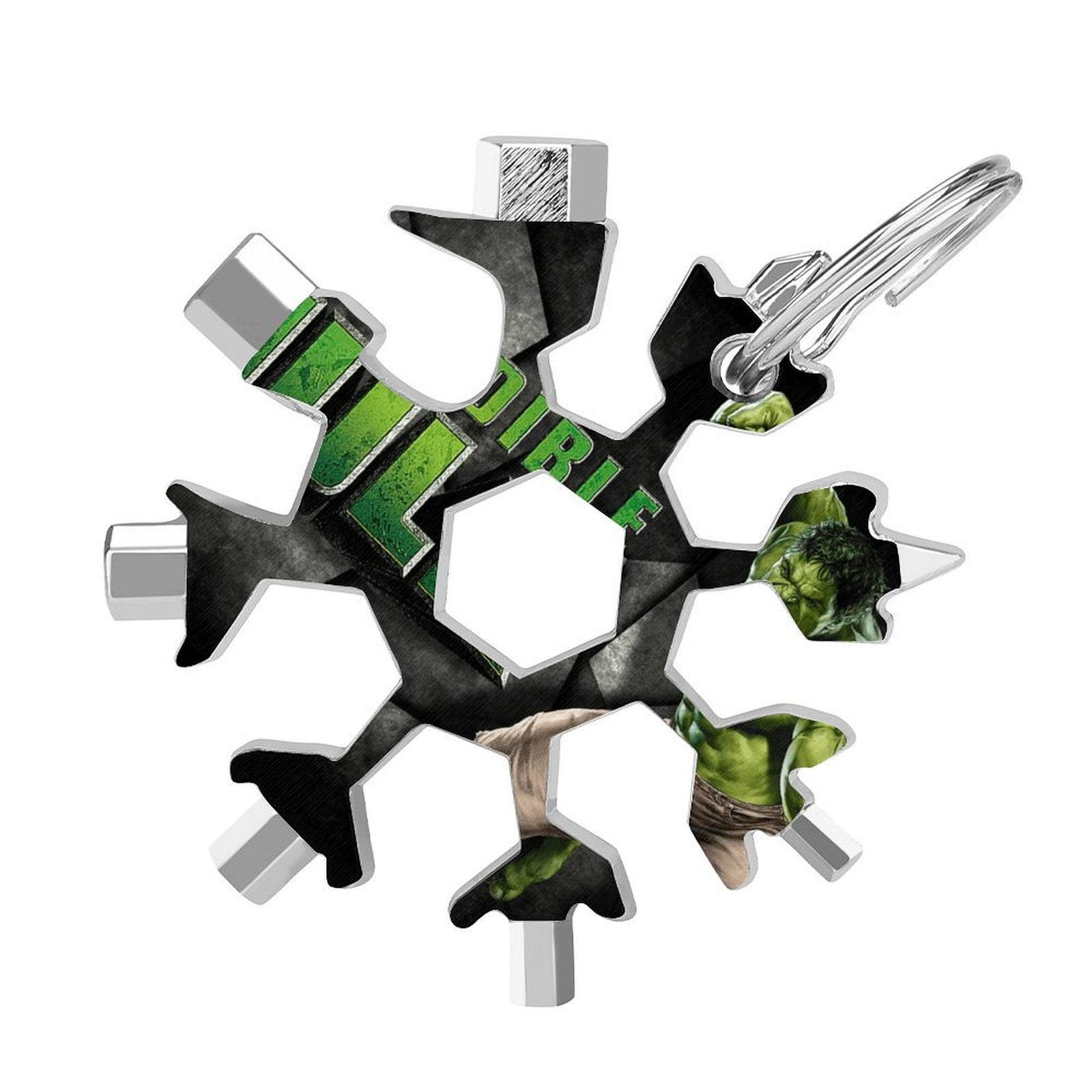 Hulk 19-in-1 Snowflake Multi Tool, Bottle Opener/Flat Phillips ...