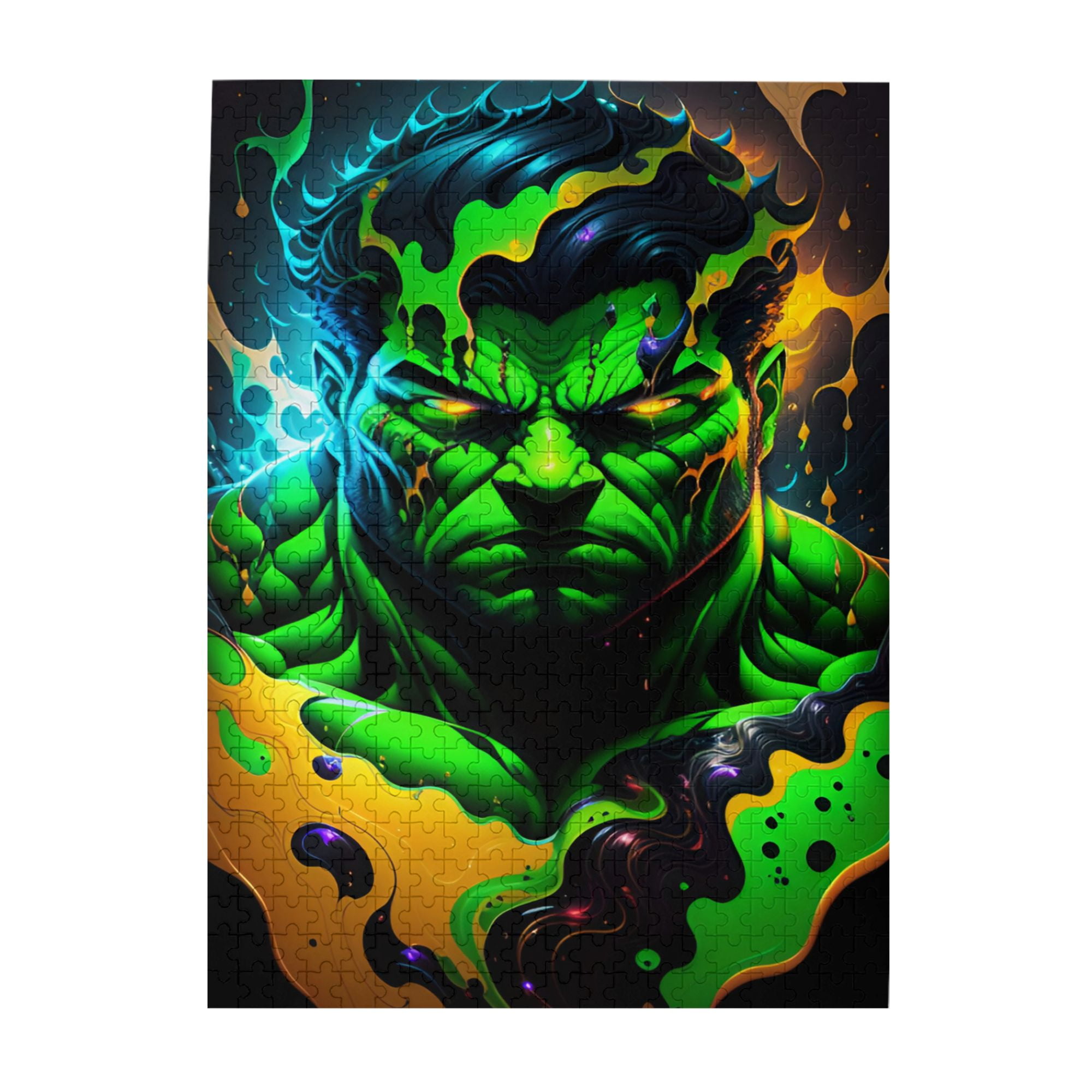 Hulk 500 Piece Jigsaw Puzzle for Adults Kids, Challenging Puzzle ...