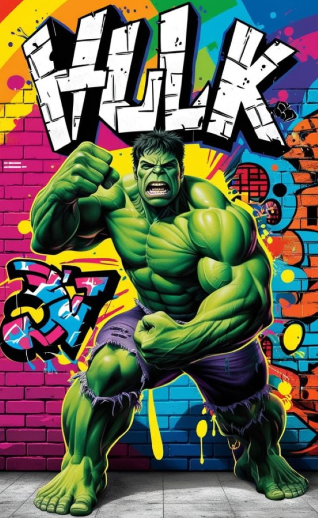 Hulk 5D DIY Diamond Art Painting by Number Kits Savior 12x16 Inch for ...