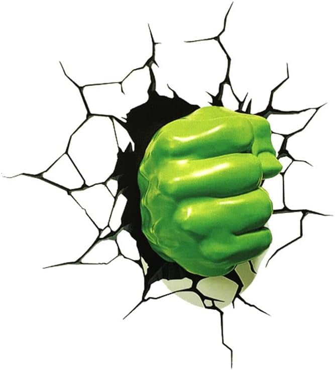 Hulk 6.7 Inch Stickers, , & Paper, Modern & Contemporary Style, Water ...