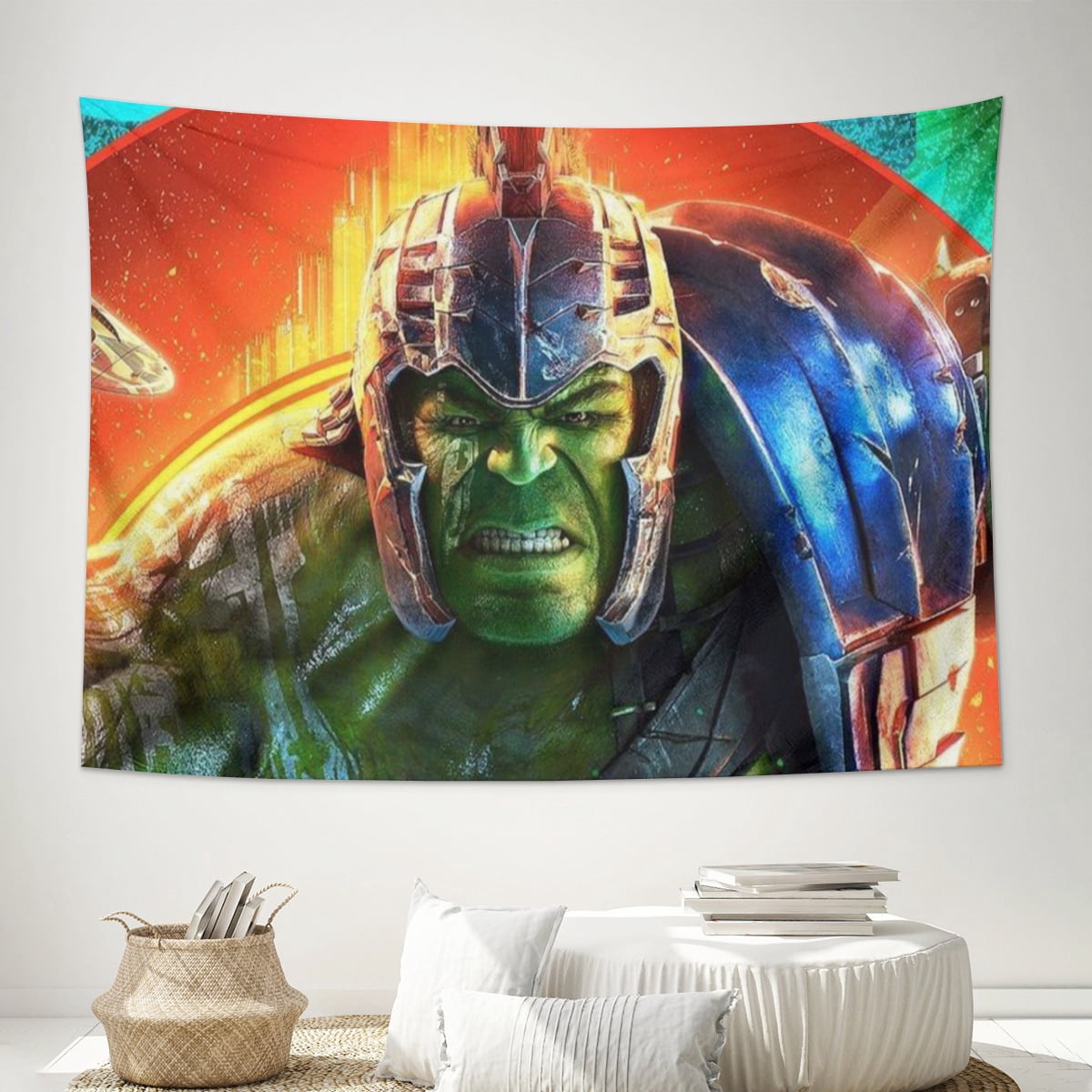 Hulk Anime Poster Tapestry - Large Wall Art Background, Birthday ...