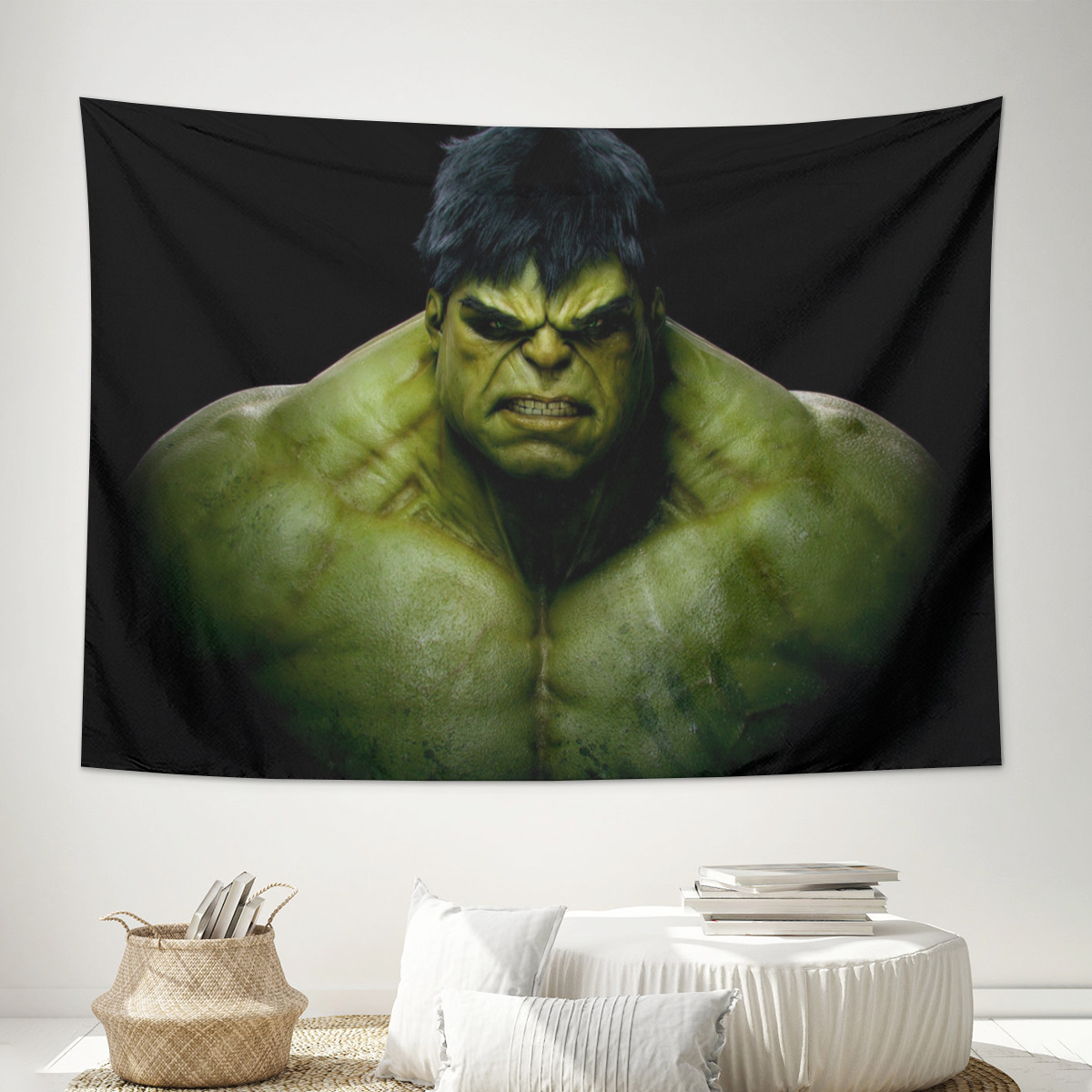 Hulk Anime Poster Tapestry - Large Wall Art Background, Birthday ...