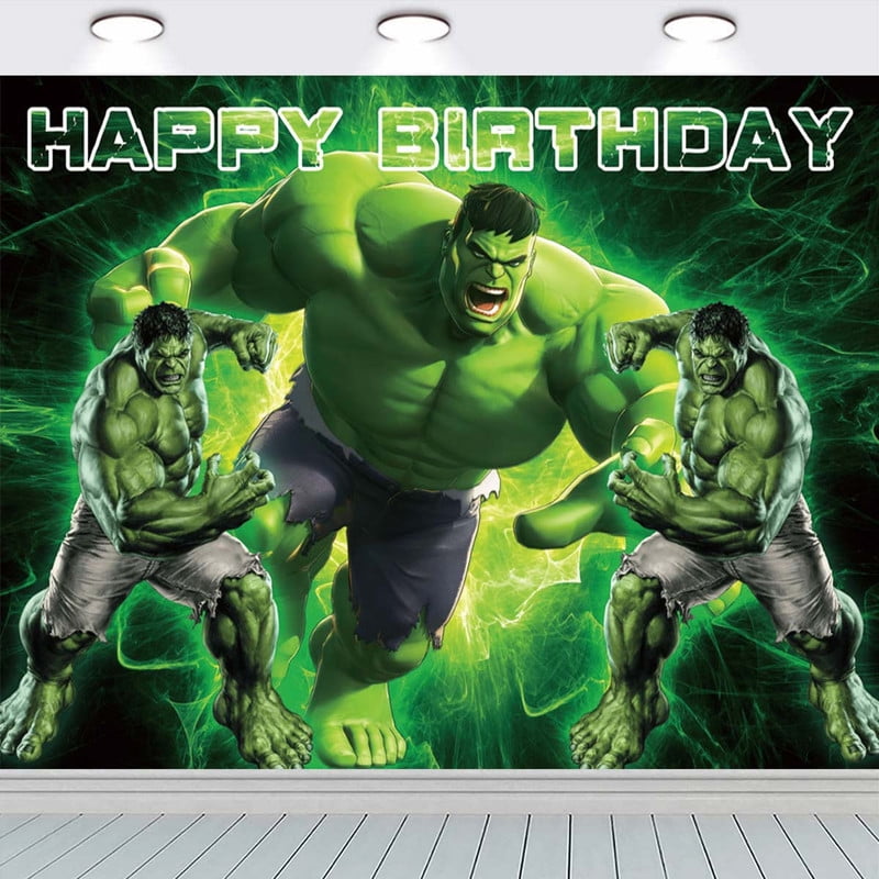Hulk Background Taspestry Post Banner Backdrop Party Supplies Wall ...
