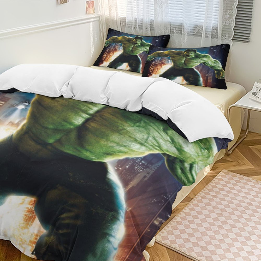 Hulk Bedding Comforter Sets, 3-Piece Bedding Set Soft Warm Bed Set with ...
