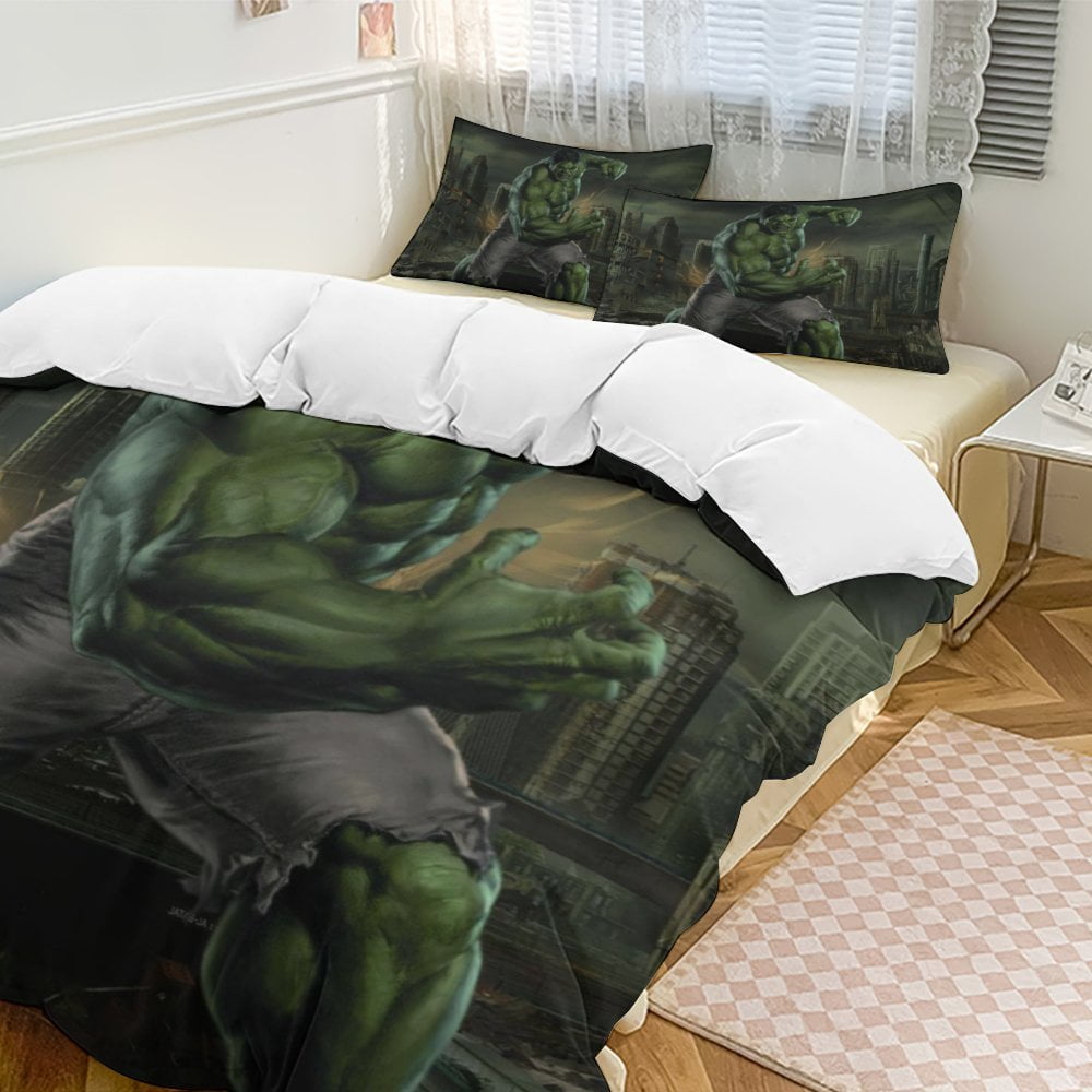 Hulk Bedding Comforter Sets, 3-Piece Bedding Set Soft Warm Bed Set with ...