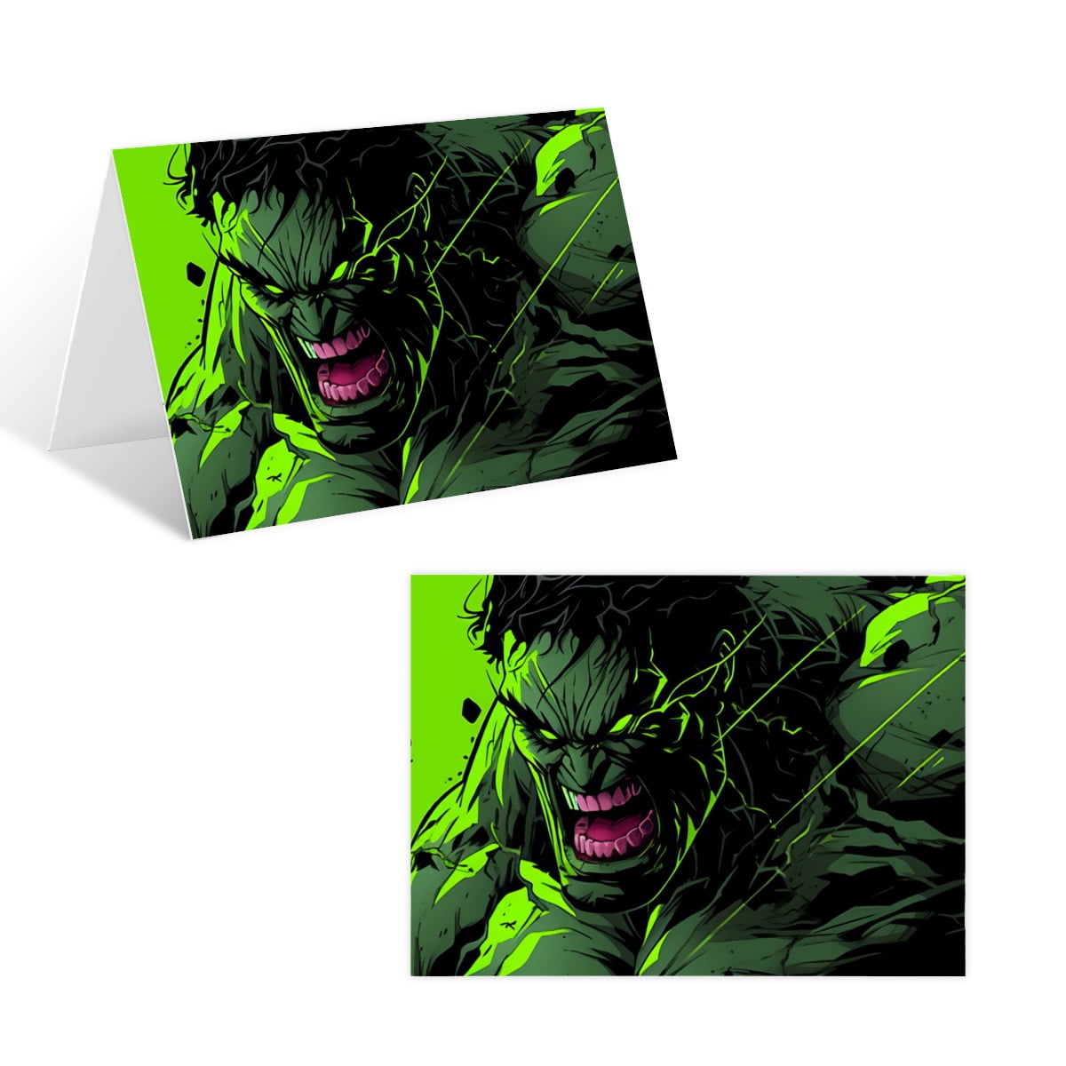 Hulk Cards and Envelopes Greeting Cards with Envelopes Blank Note Cards ...
