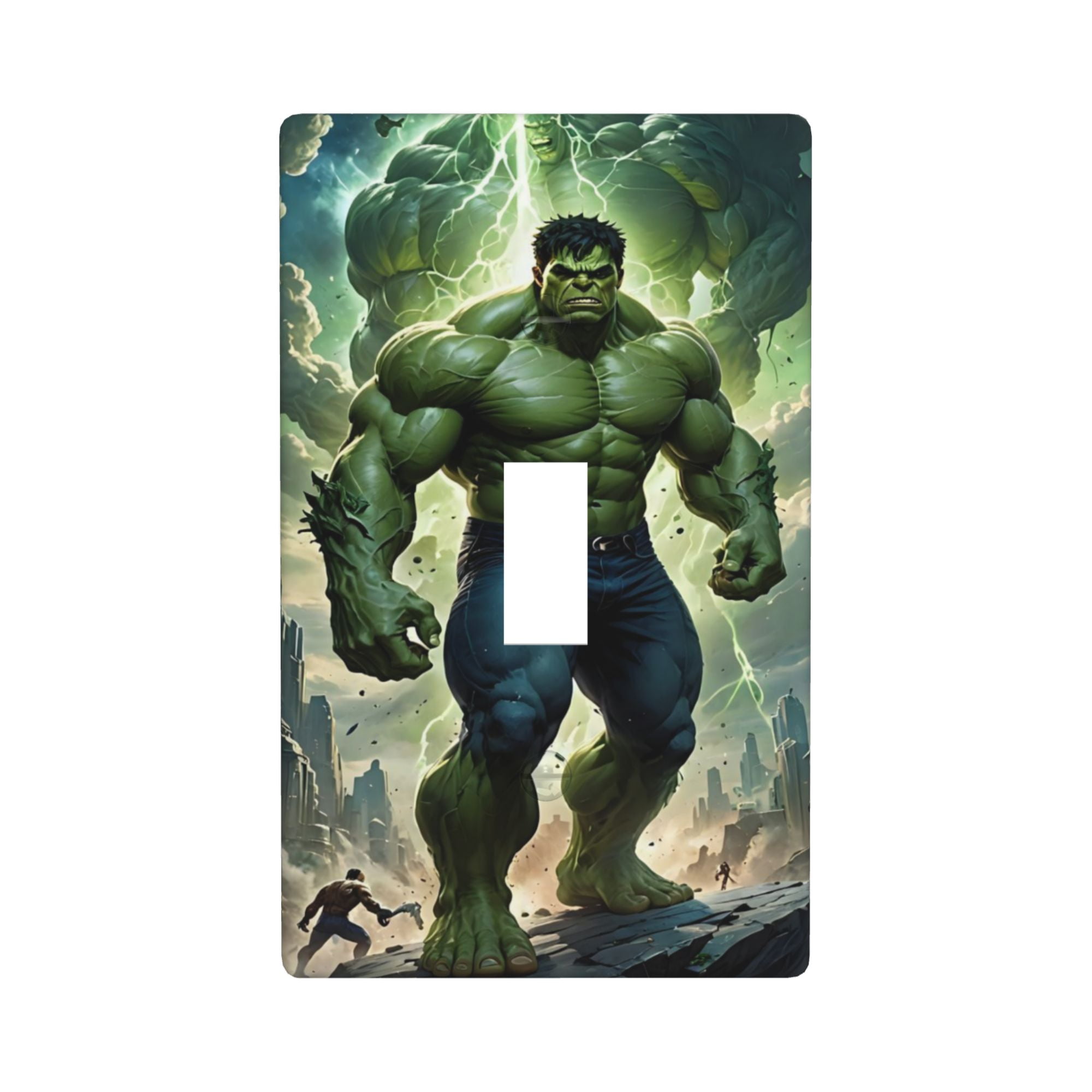 Hulk Cartoon-Inspired Toggle Switch Decorative Wall Plate: The Ideal ...