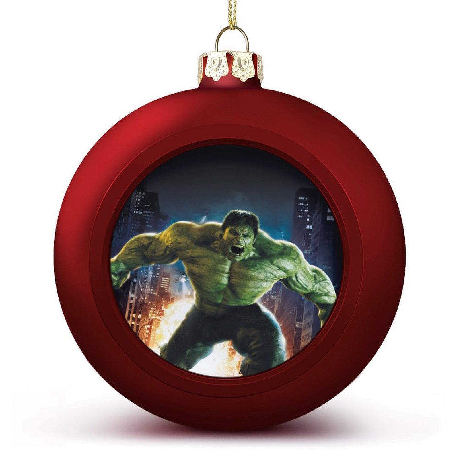 Hulk Christmas Ball Ornaments, 2.4 Inch Christmas Tree Decorations ...
