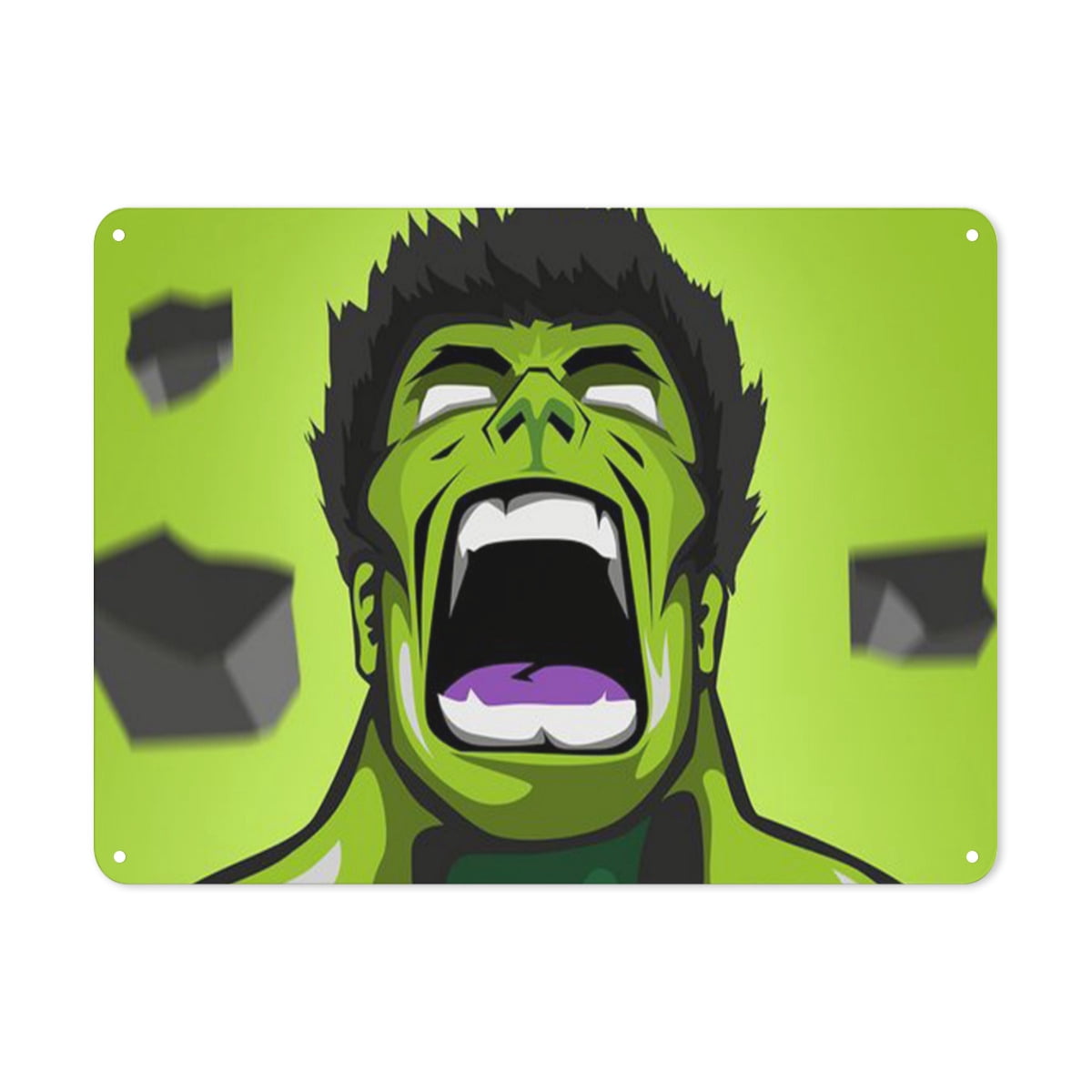 Hulk Classic Tin Poster Manga Characters Anime Decorative Mural Art ...